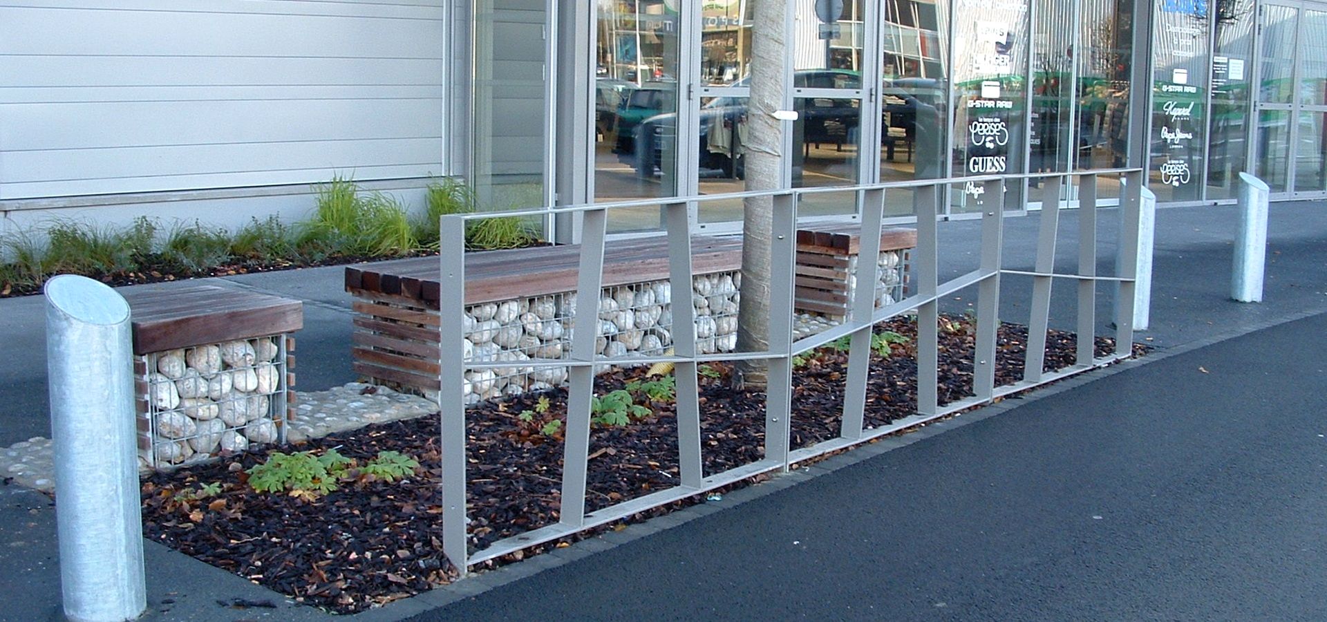 BARRIERES ACIER, CORTEN STILE ROUTE | Mobilier Urbain METALCO Mobilconcepts